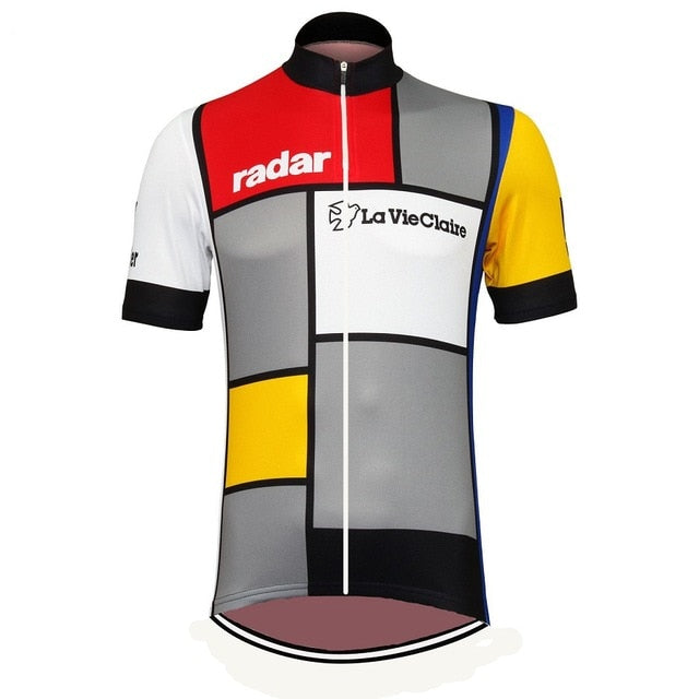La Vie Claire Short Sleeve Retro Cycling Jersey – Vintage Cycling Shop